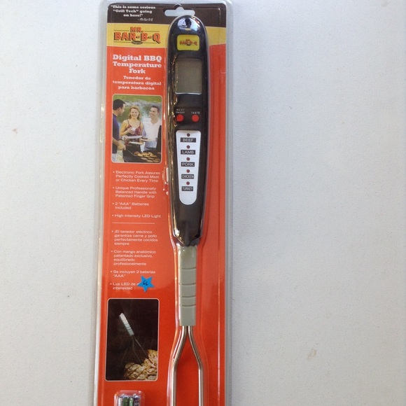 Kitchen | New Mr Barbq Digital Bbq Temperature Fork | Poshmark